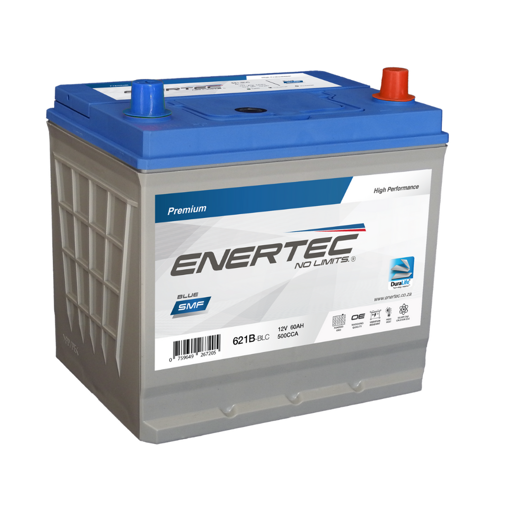621-BLC 12V 60Ah Enertec BLUE Lead Calcium Automotive Battery | Battery ...