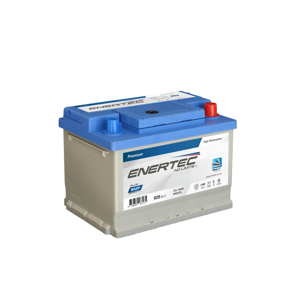 628-BLC 12V 50Ah Enertec Blue Lead Calcium Automotive Battery | Battery ...