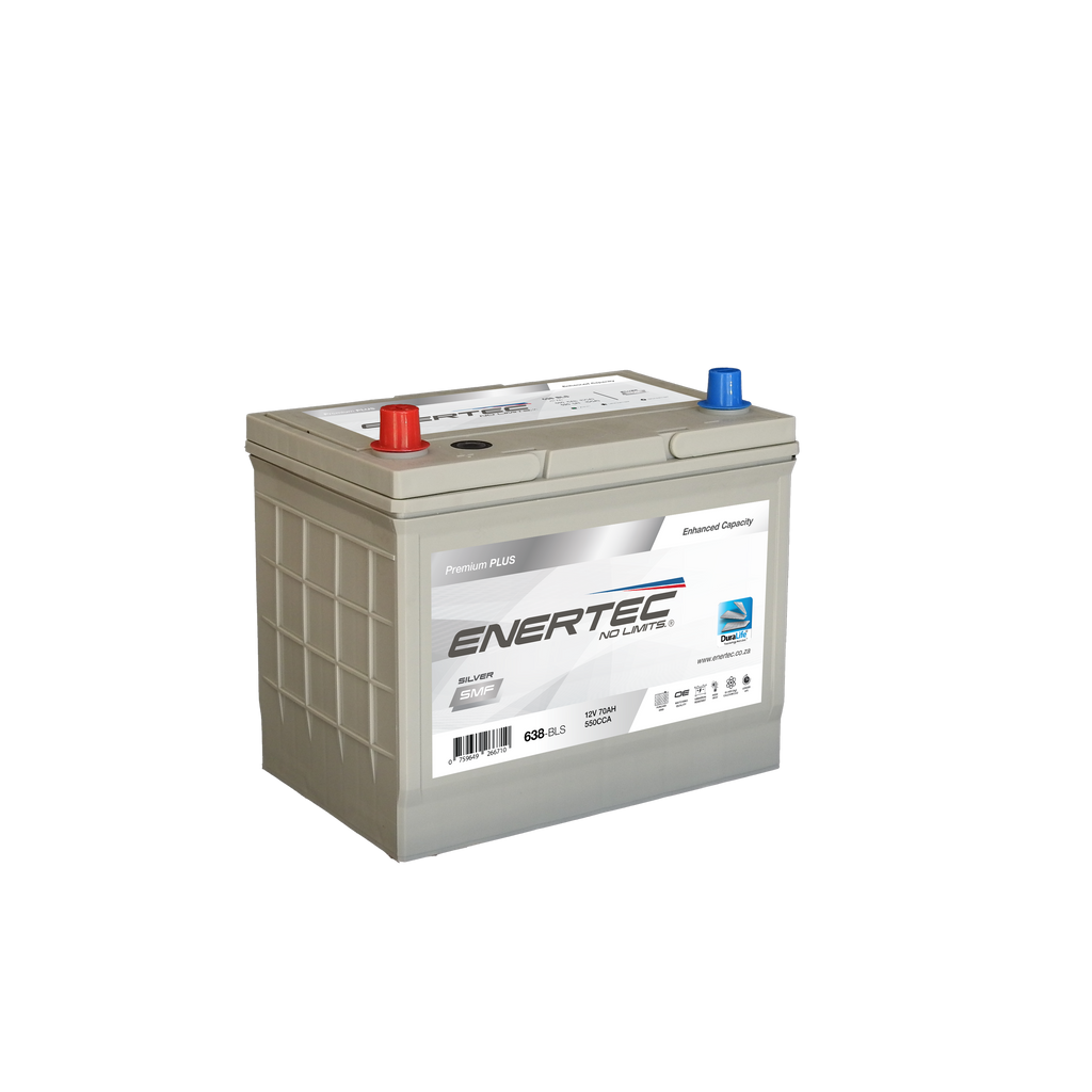 638 12V 70Ah Enertec Silver Lead-Acid Automotive Battery | Battery ...