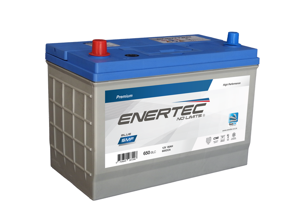 650-BLC 12V 80Ah Enertec Blue Lead Calcium Automotive Battery | Battery ...