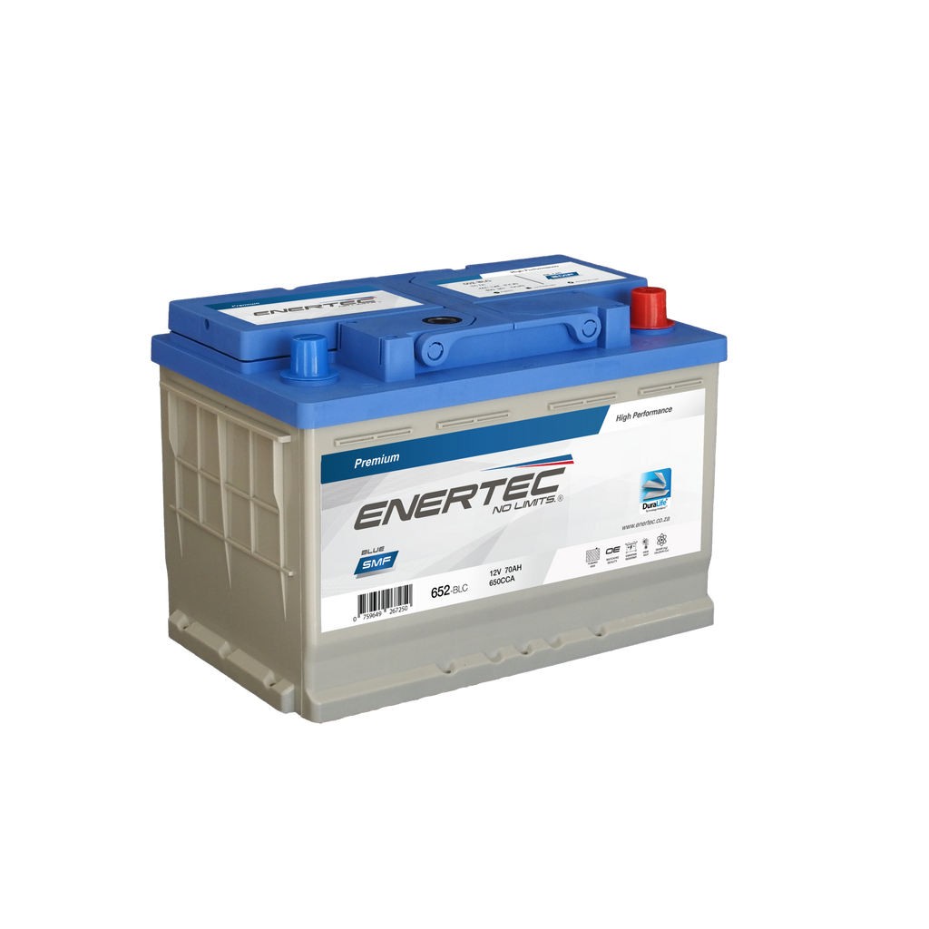 652-BLC 12V 70Ah Enertec Blue Lead Calcium Automotive Battery | Battery ...