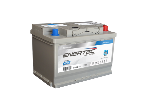 652EFB-BLS 12V 70Ah Enertec Silver Lead-Acid Automotive Battery ...