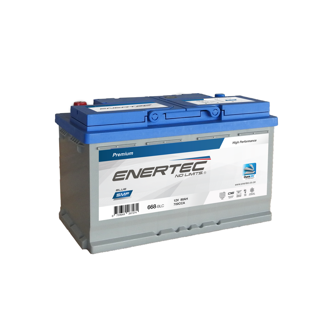 668-BLC 12V 80Ah Enertec Blue Lead Calcium Automotive Battery | Battery ...