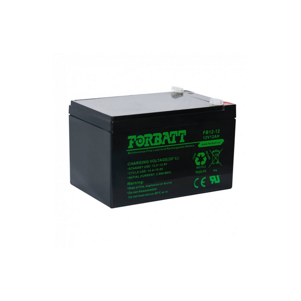 12V 12Ah VRLA AGM Forbatt Household Battery | Battery Power-Zone