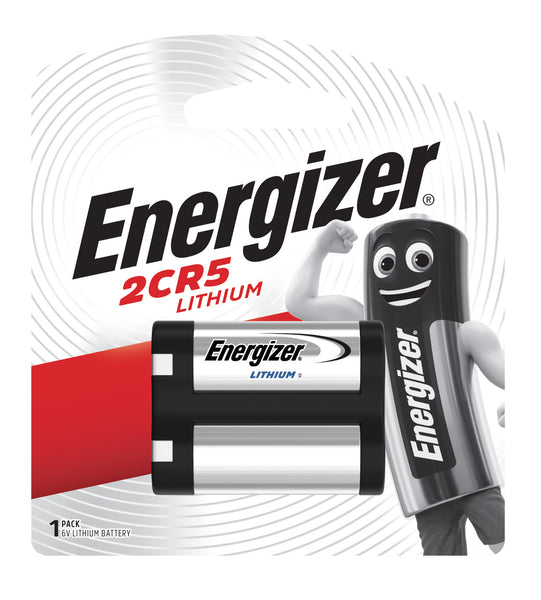 2CR5 Energizer 1 Pack Photo Lithium Battery 6V | BatteryPower-Zone