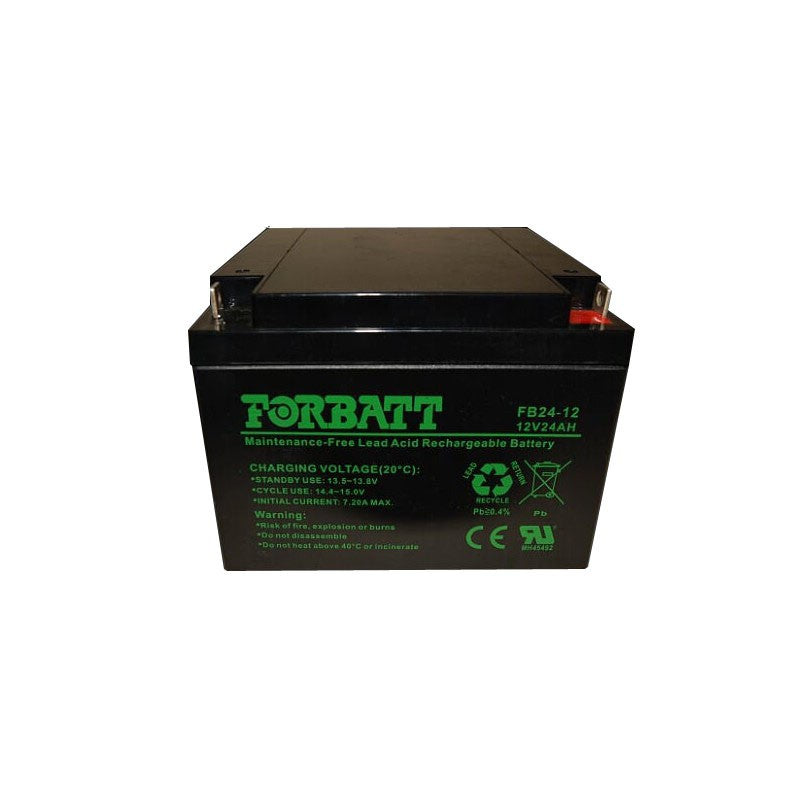 12V 24Ah, VRLA AGM, Forbatt Battery | Battery Power-Zone