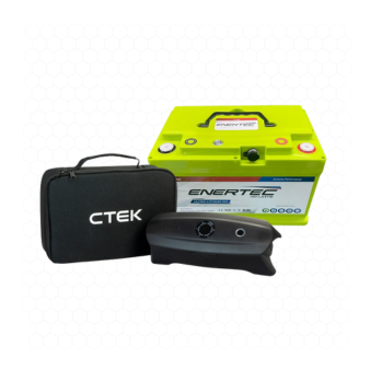 CTEK CS FREE + 12V 105AH Lithium Ion Battery | Battery Power-Zone